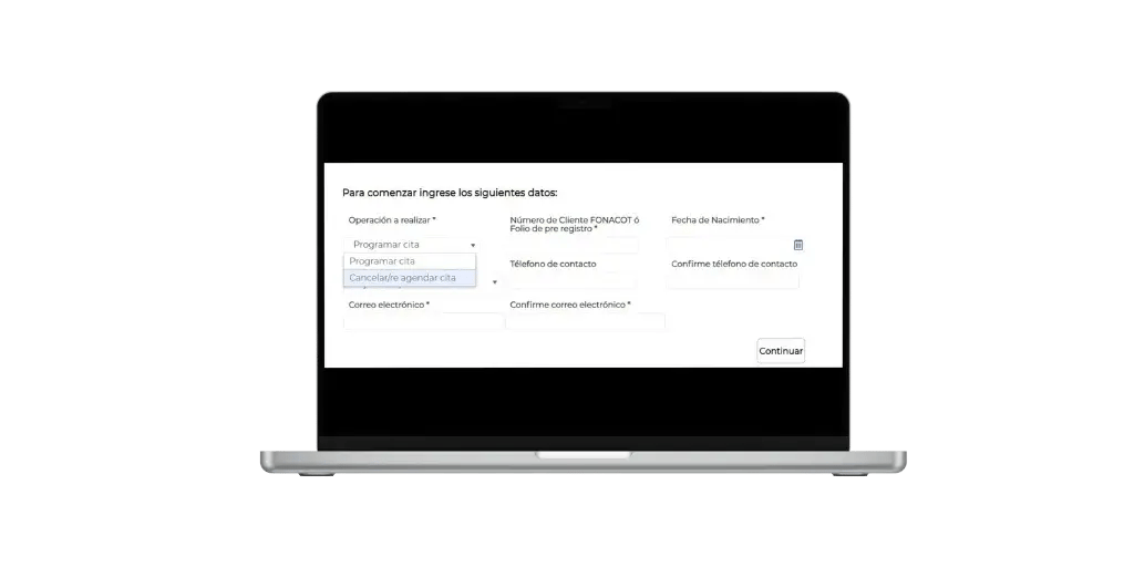 ¿Cómo agendar, reprogramar o cancelar una Cita Fonacot? | 2024